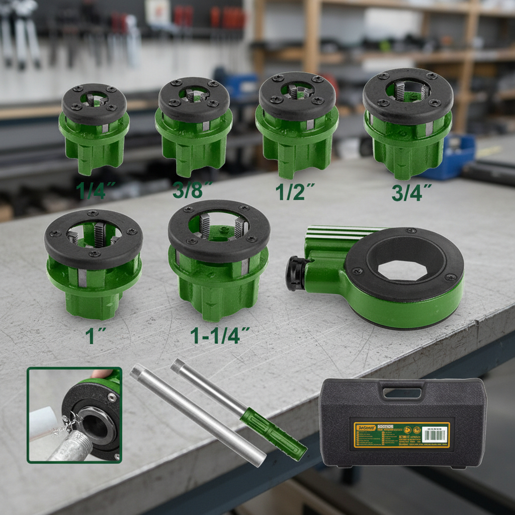 Juego Set 9 Terrajas Para Caño Jadever 9pza De 1/4 A 1-1/4 ...